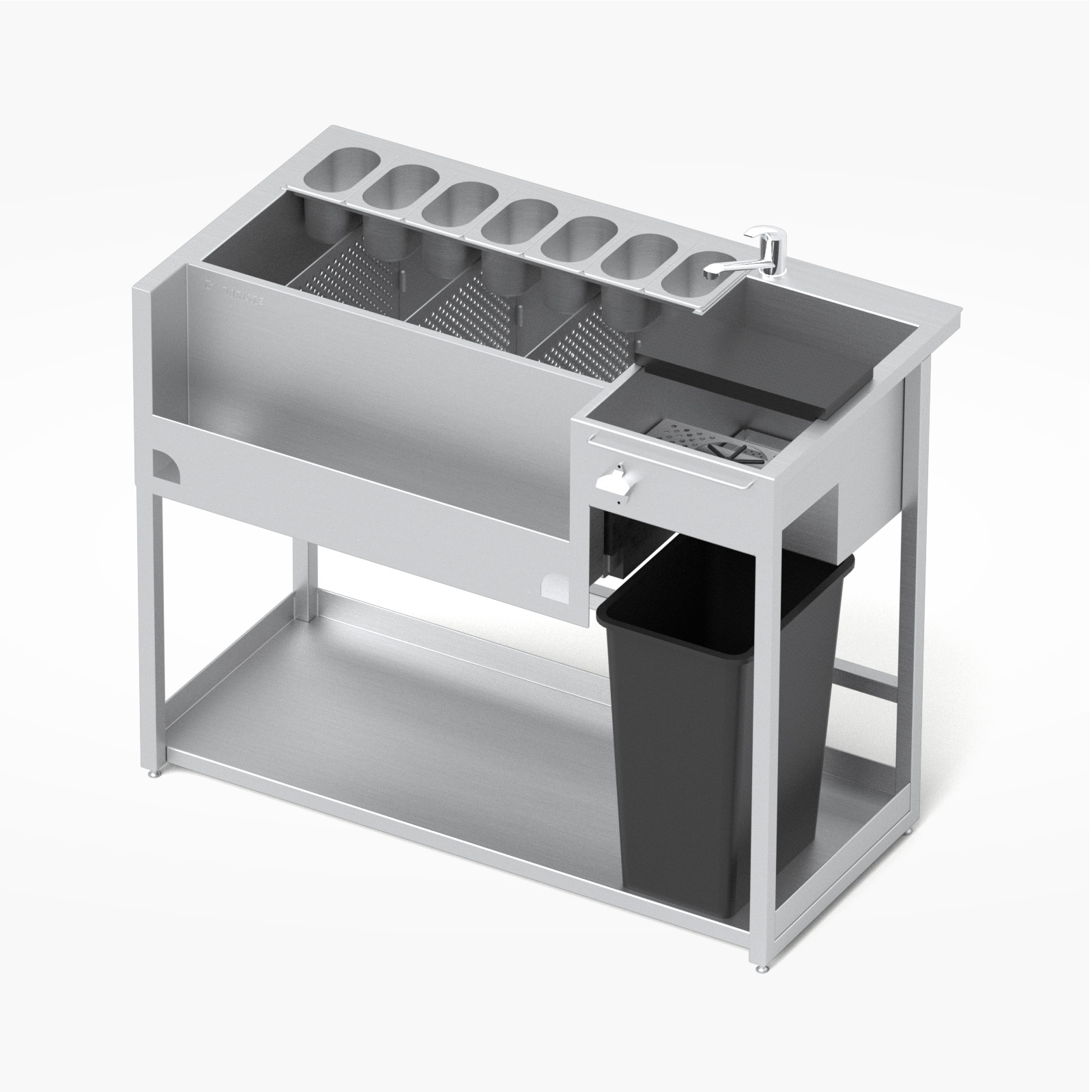 Station cocktails pose libre inox - Bariste.com